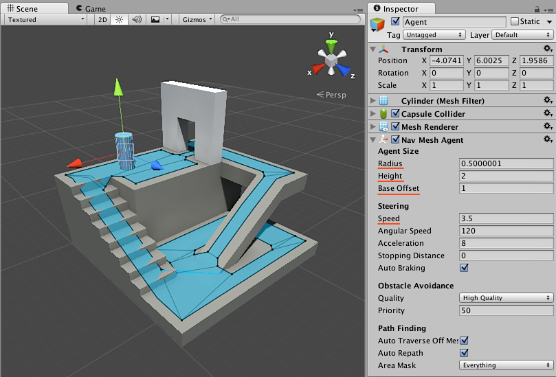 [Unity3D + C#] PathFinding con NavMesh – Ighniz